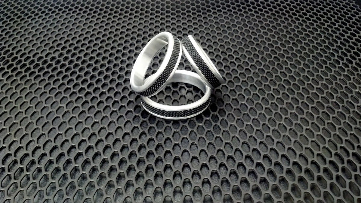 GRIPZ Style Triple Rings Cockring Cock Cage in Aluminum – Ballistic Metal