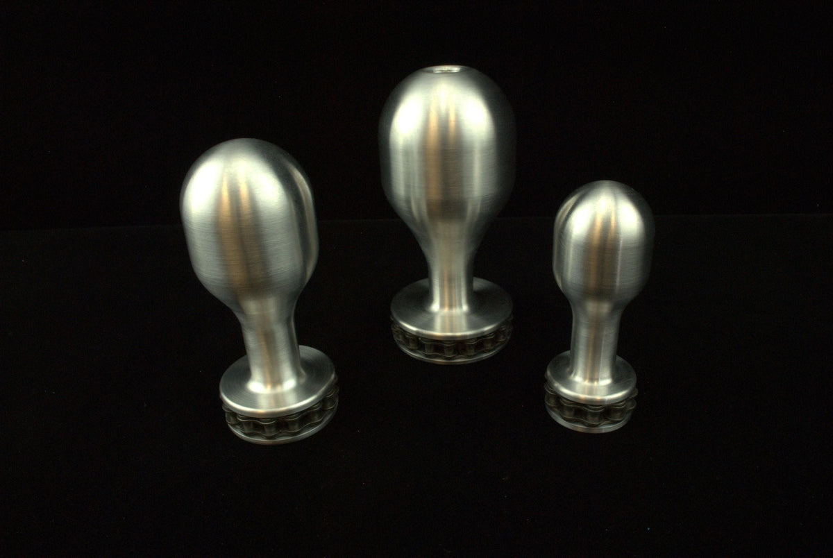 Biker Chain Style Anal Plug in Aluminum – Ballistic Metal