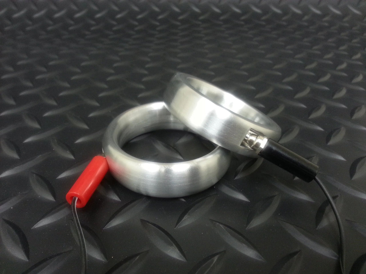 Chubby Style Electro Cockring in Aluminum – Ballistic Metal